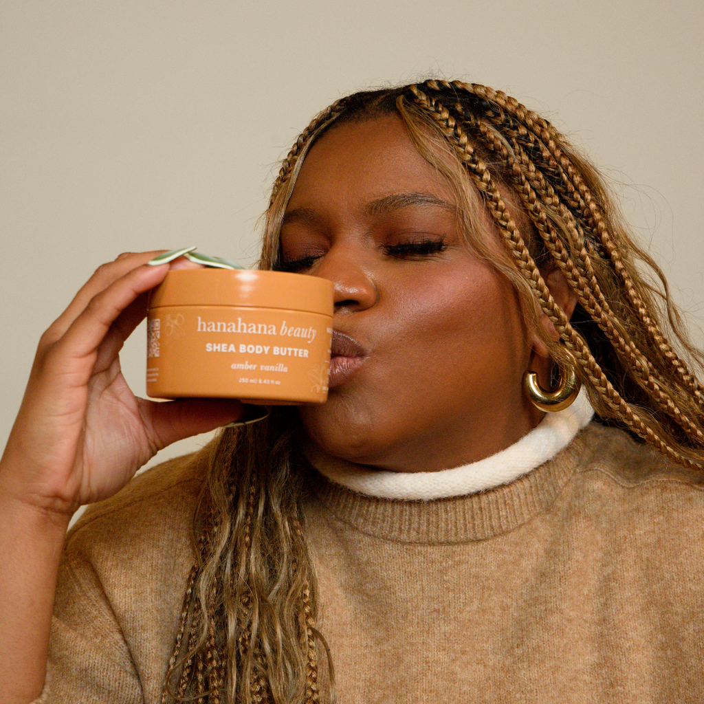 Amber Vanilla Shea Body Butter – Hanahana Beauty